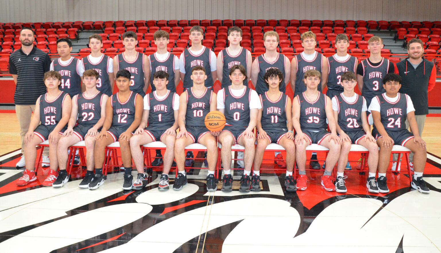 Howe Lions Basketball Team – VYPE 3 Rivers OK